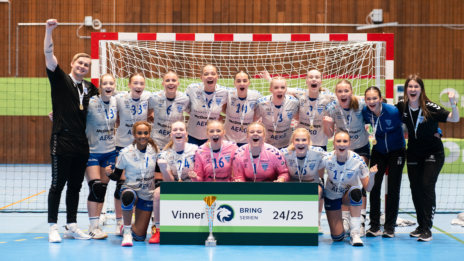 Bringserien 16 år | handball.no
