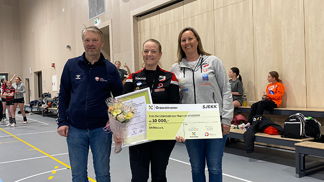 Årets Barnehåndballtrener Region Nord | handball.no